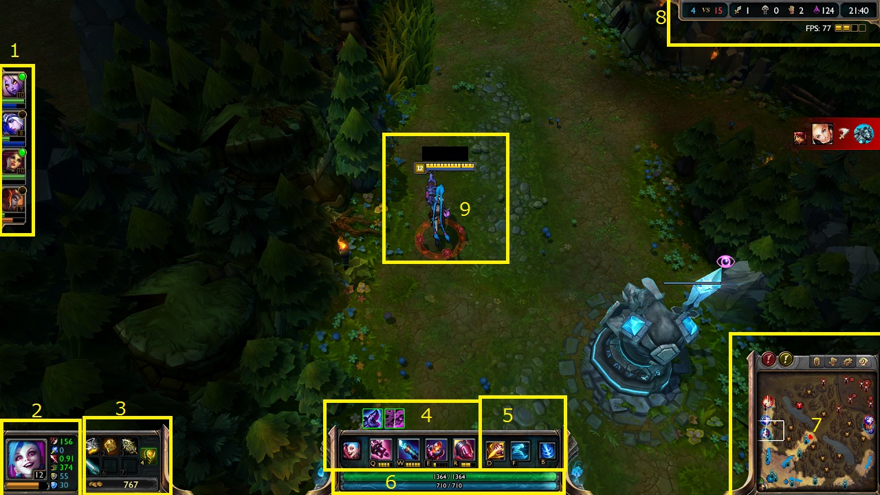 プレイ画面の説明 | LoL日本語攻略ノート